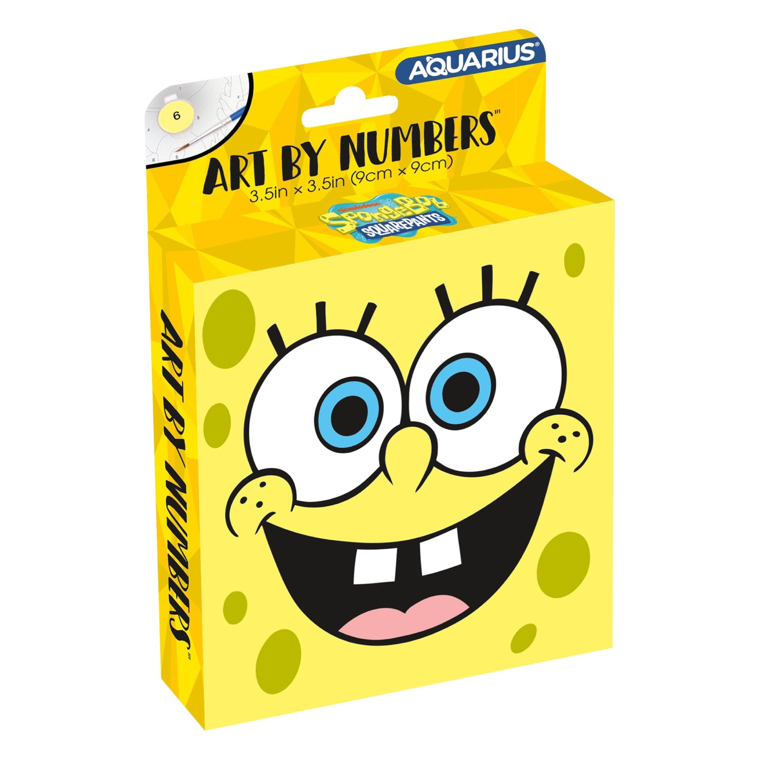 Aquarius - SpongeBob SquarePants Face Micro Art by Numbers (PDQ) (3.5 ...