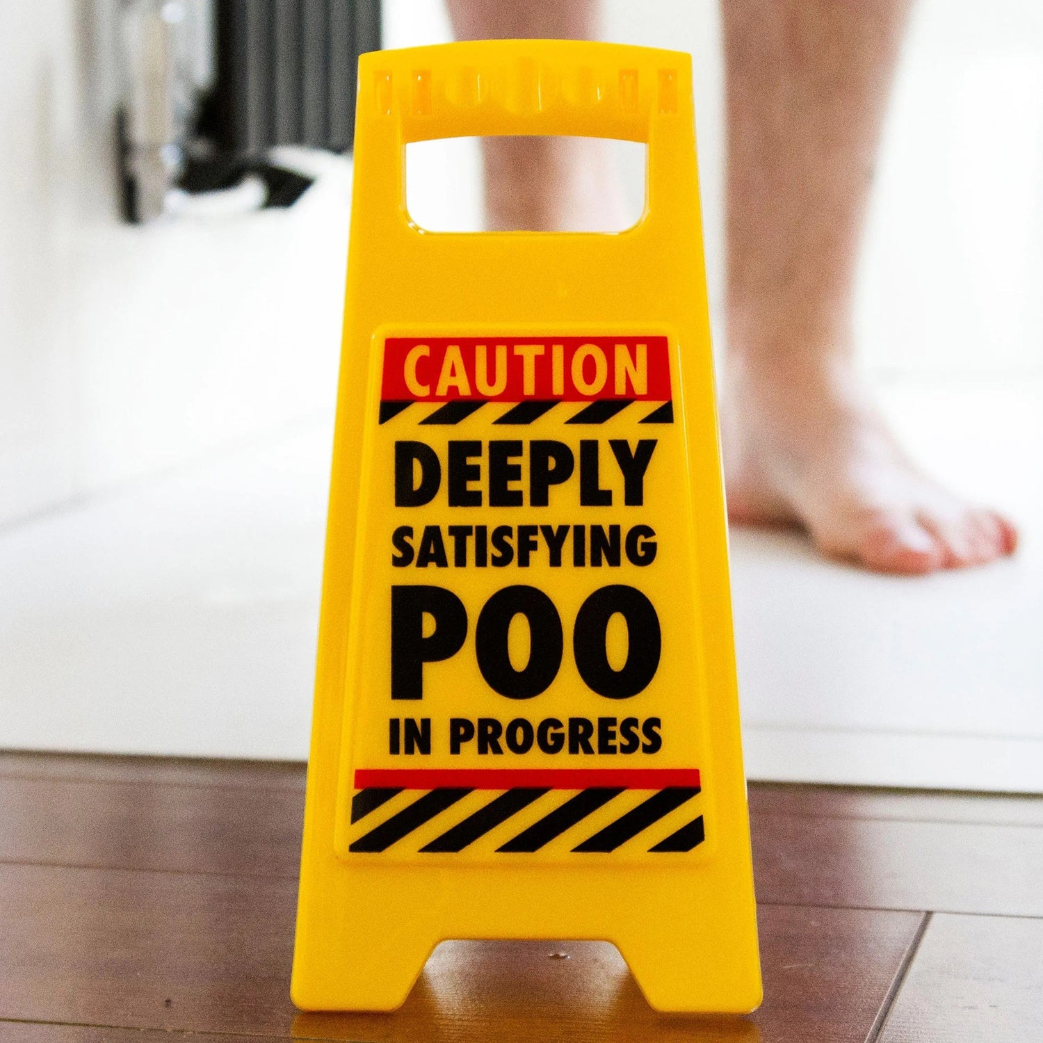 Boxer Gifts - Satisfying Poo Desk Warning Sign – William Valentine