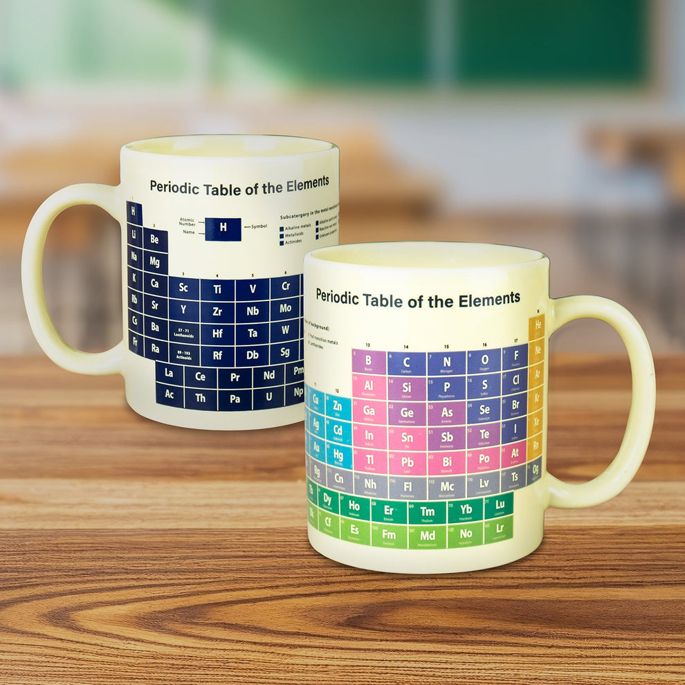 Periodic Table Heat Reveal Mug – William Valentine