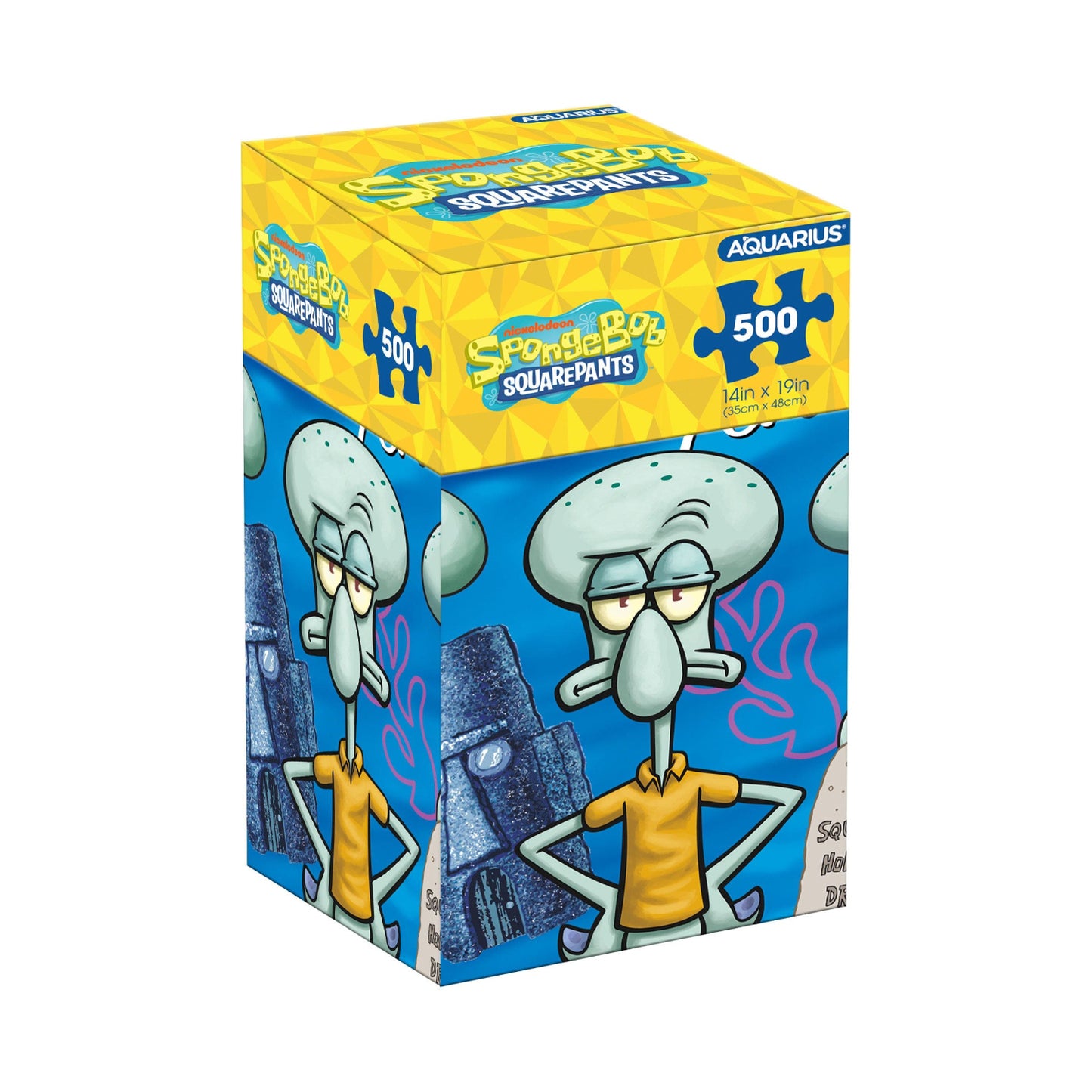 Aquarius - SpongeBob Squidward 500 Piece Jigsaw Puzzle (Vertical Box ...