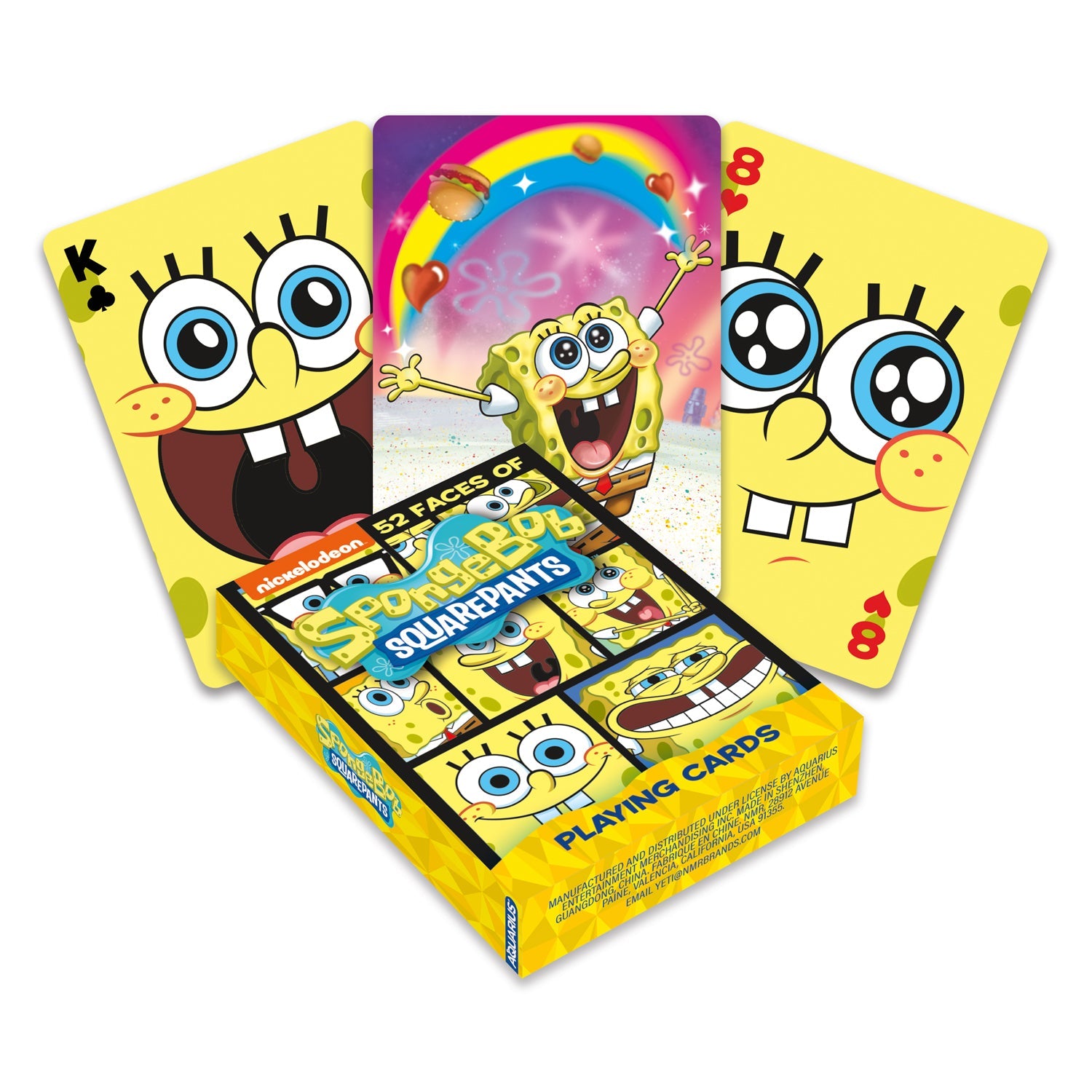 SpongeBob Faces Playing Cards – William Valentine