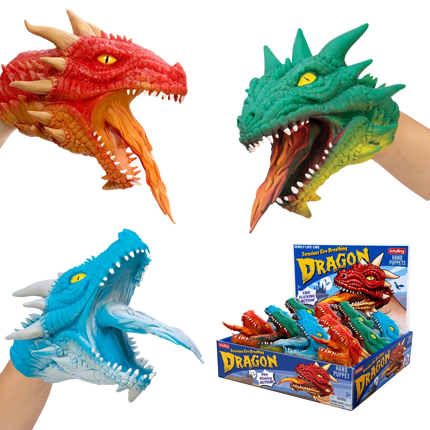 Dragon Hand Puppets – William Valentine